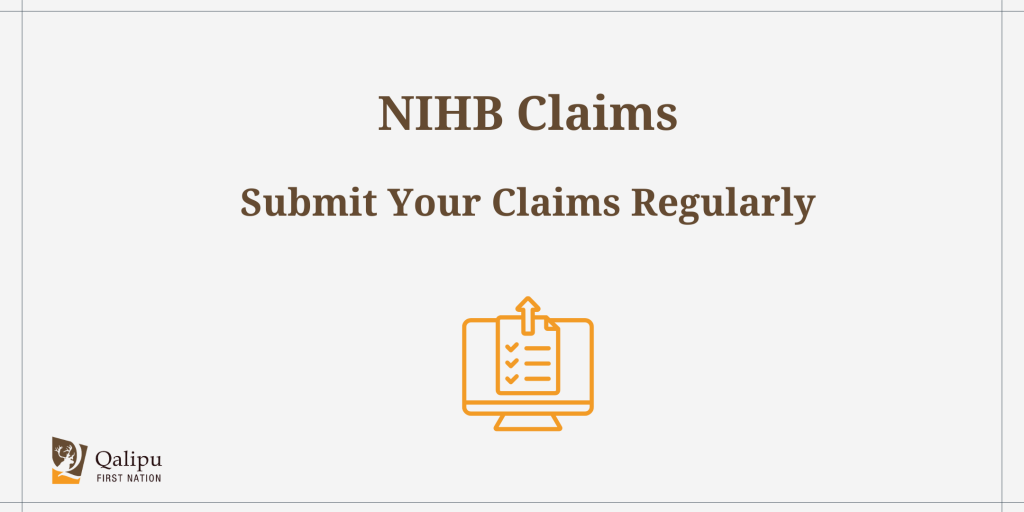 NIHB Claims Reminder: Submit Regularly – Qalipu